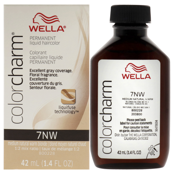Wella | Hair | Color Charm Permanent Color 7nw Medium Natural Warm ...